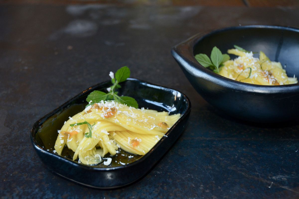 “Spaghetti Carbonara” van mango | Foodbox | ORBISS sociaal secretariaat ...